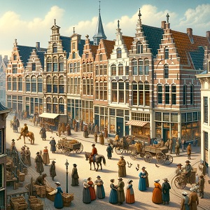 De geschiedenis van Sneek tussen 1450 en 1900.